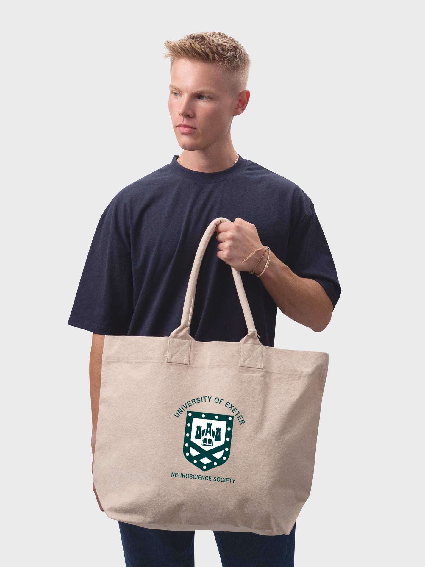 Exeter Neuroscience Cotton Canvas Printed Shopper Bag – REDBIRD APPAREL