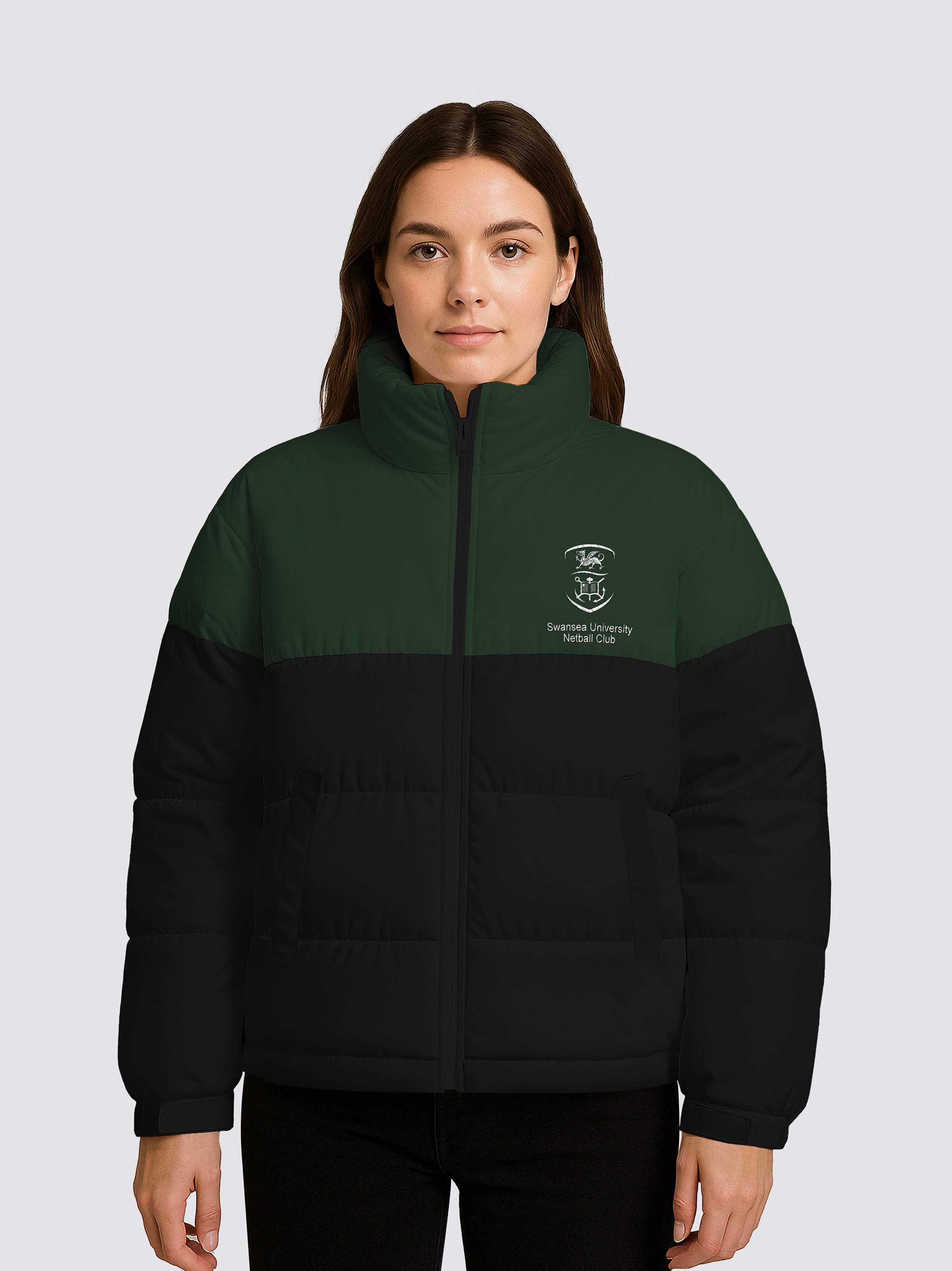 Swansea University Netball Club Puffer Jacket – REDBIRD APPAREL