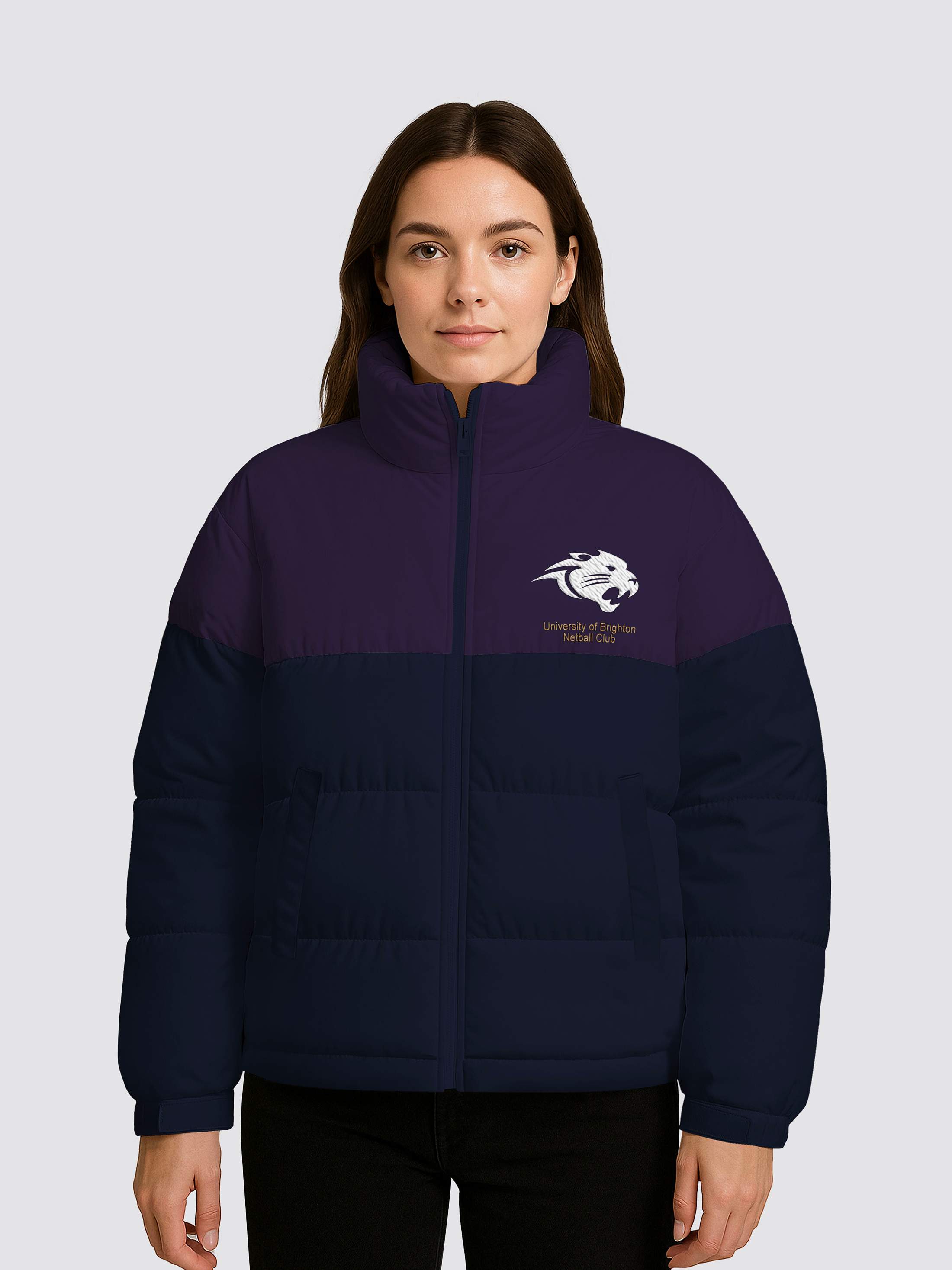 University of Brighton Netball Club Puffer Jacket – REDBIRD APPAREL