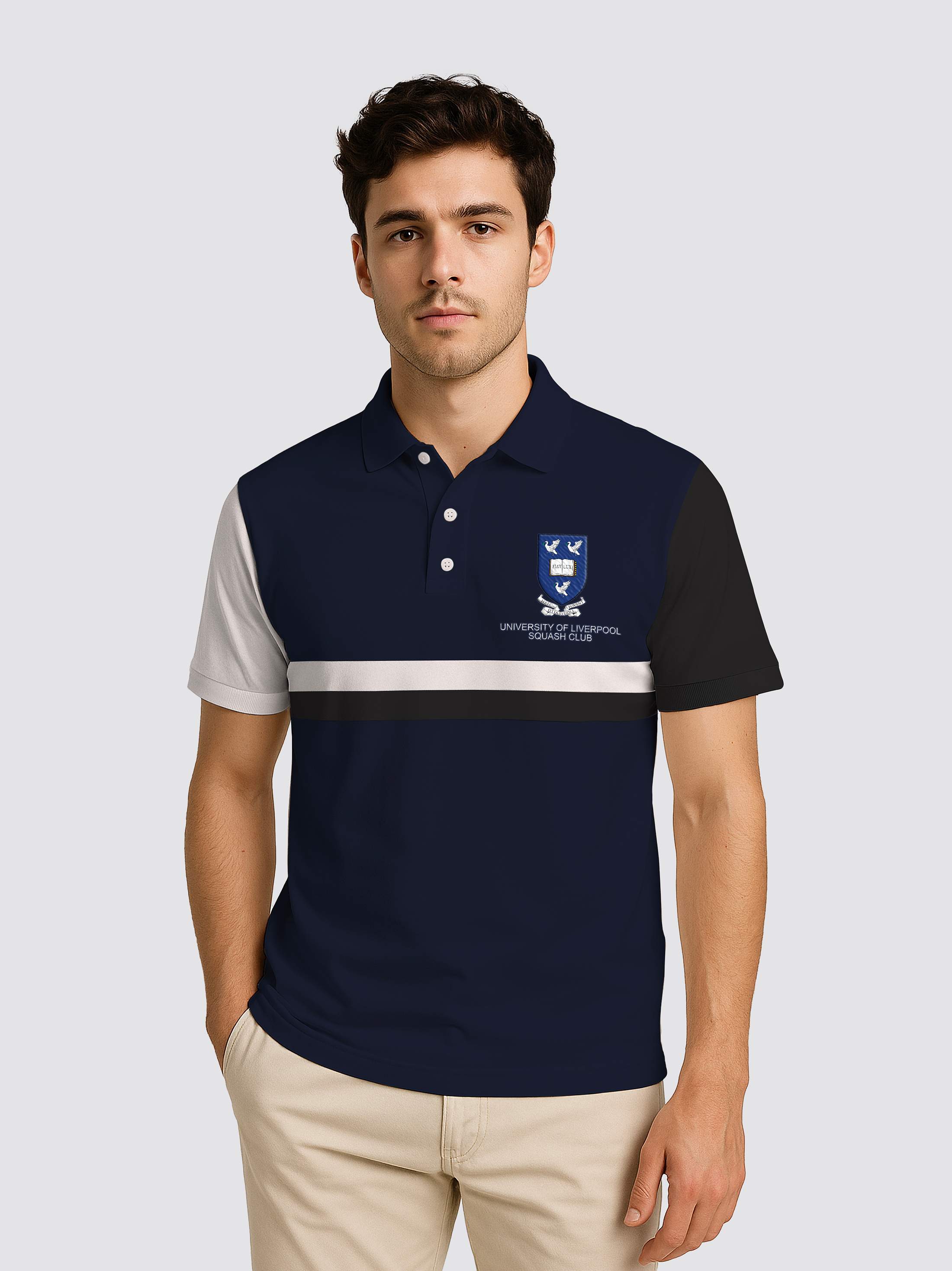 University of Liverpool Squash Club Old School Tennis Polo – REDBIRD ...